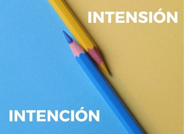 Intención con "s" o "c"